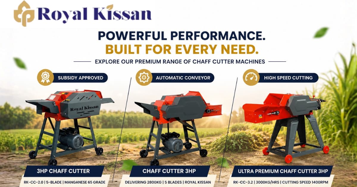 Chaff Cutter Machine Price in India: What Affects Cost? | Complete ...